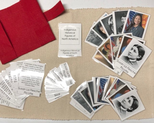 Indigenous Historical Figures of North America 3-Part Cards | Miss ...