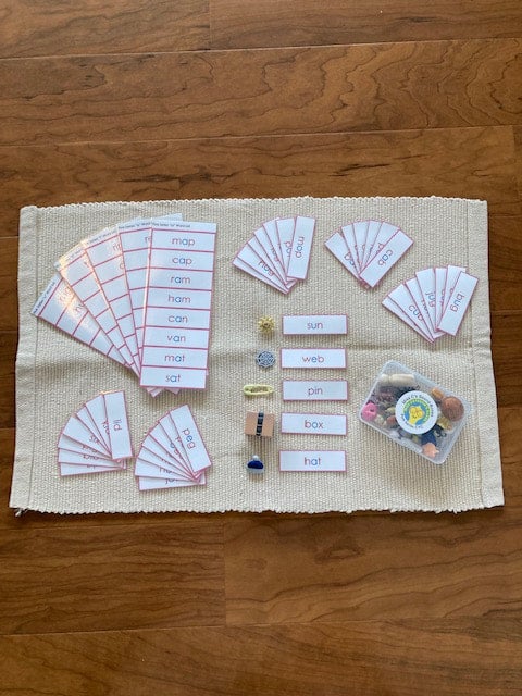 Pink Series Montessori Language Box | Miss Cuteson's Class